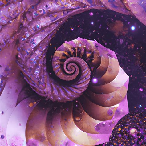 Fibonacci Celestial Space Wallpaper · Creative Fabrica