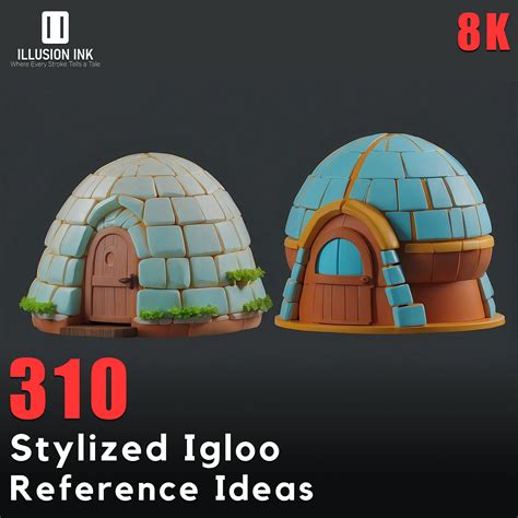 Stylized Igloo Reference Ideas 8k