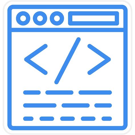 Premium Vector Vector Design Custom Coding Icon Style