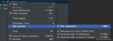 Datagrip 导出数据库表结构datagrip导出表结构 Csdn博客