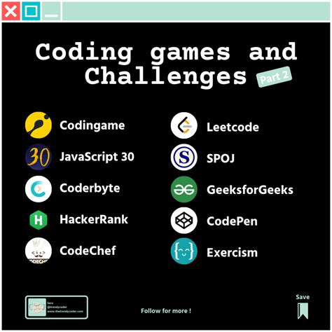 Coding Games And Challenges TheTrendyCoder