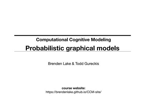 SOLUTION Lecture 11 Graphical Models Studypool