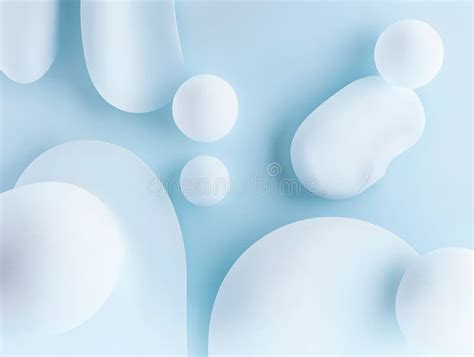 Clean Abstract Background Blending White And Soft Blue Tones For A Fresh Calming Visual Effect