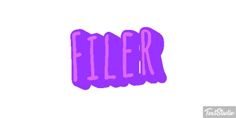 Filer Word Animated  Logo Designs