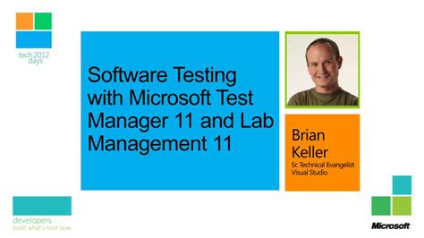 Pdf Software Testing With Microsoft Test Manager 11 And Lab