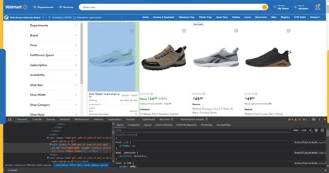 Web Scraping Walmart Product Data To Extract Valuable Insights