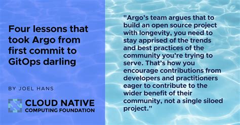 Four Lessons That Took Argo From First Commit To Gitops Darling Cncf