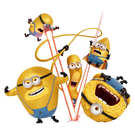 Despicable Me 4 Mega Minions Group Wall Sticker Uk