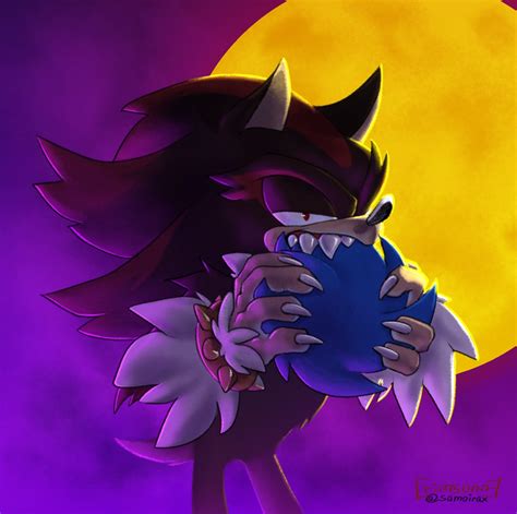 Sonic The Werehog And Shadow