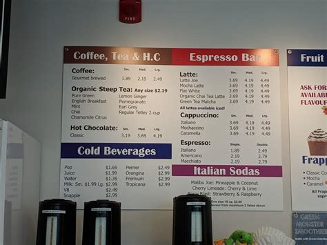 Menu At Java Joe S Cafe Toronto Dundas St W