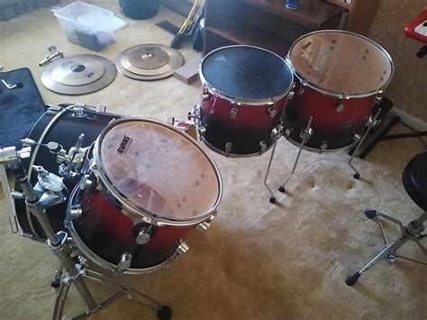 Pdp Lx 2000s Red To Black Fade Reverb