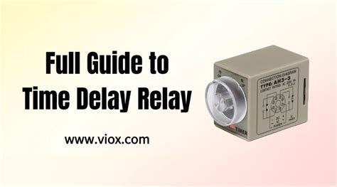 Full Guide To Time Delay Relay