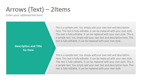 D Arrow Bundle Google Slides Presentation Template SlideSalad