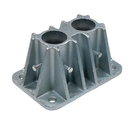X Industrial Safety Railing Double Mounting Socket Mytee Products