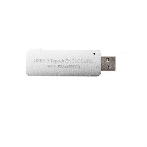 Usb Type A To Ssd Enclosure Case Without Cable For Ngff B Key Sata Protocol For Or