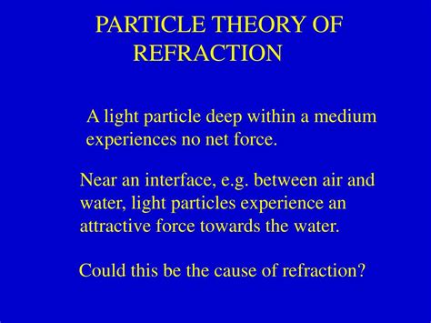 Ppt Newtons Particle Theory Of Light Powerpoint Presentation Free