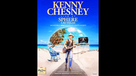 Kenny Chesney Adds Premium Seats To Sphere Las Vegas Residency