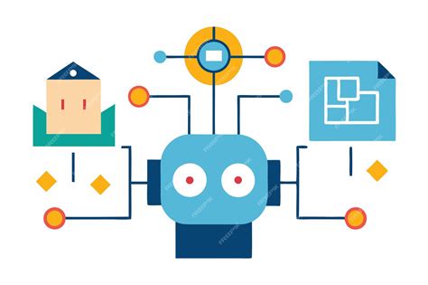 premium vector machine vision ai amp image recognition graphics