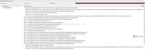 Spring集成mybatis的单元测试中数据库配置文件导致的低级错误记录 博客 最代码