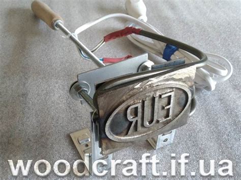 Клеймо на поддон - штамп для выжигания по дереву