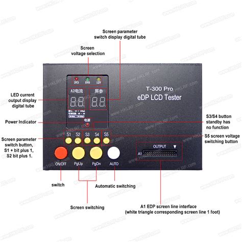 K Signal Universal T Tester Models Procedures Through All The EDP Signal LCD