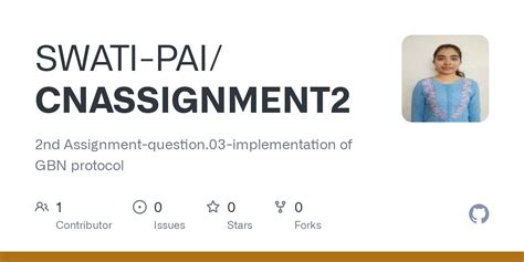 GitHub SWATI PAI CNASSIGNMENT Nd Assignment Question Implementation Of GBN Protocol