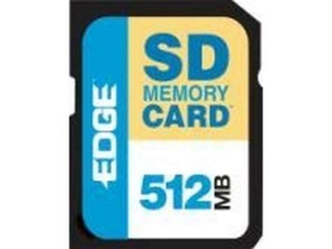 512MB EDGE SECURE DIGITAL CARD SD PE189419 Newegg Com