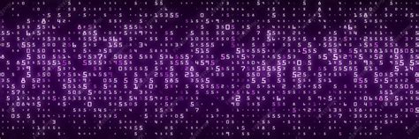 Premium Photo Digital Background Purple Matrix Coding Or Hacking Concept Abstract Data Concept