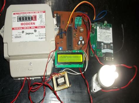 Automatic Energy Meter System Download Scientific Diagram