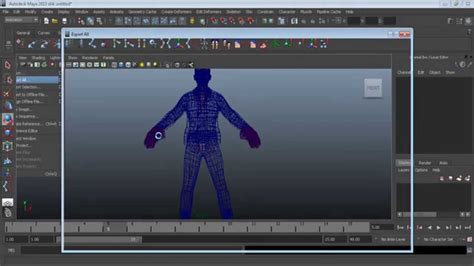 Transfer Maya Animations To Blender Youtube