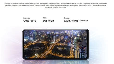 Samsung Galaxy A21s HP Canggih Ini Sekarang Harganya Tinggal 1 Jutaan