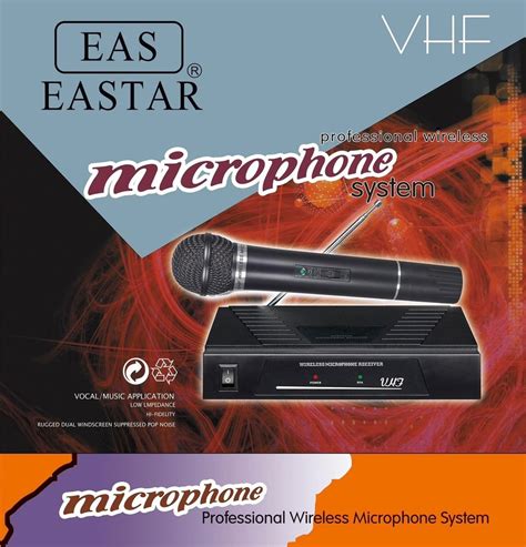 Vhf Wireless Cordless Microphone System 2 Handheld Mic Fixed Frequency Lmw 328 At Best Price