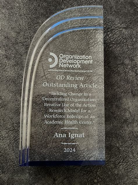 ana ignat on linkedin thank you organization development network for