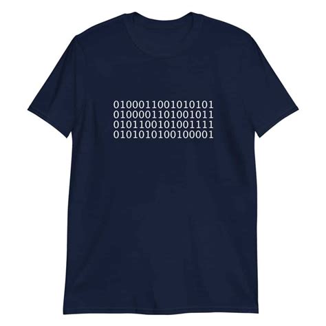 Binary Code Fuck You T Shirt Unisex Molecule Store