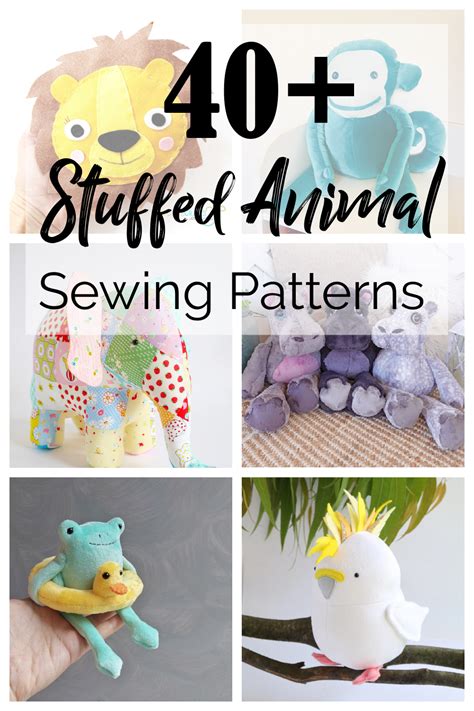 40 Sewing Tutorials For Stuffed Animals — Adventures Of A Diy Mom