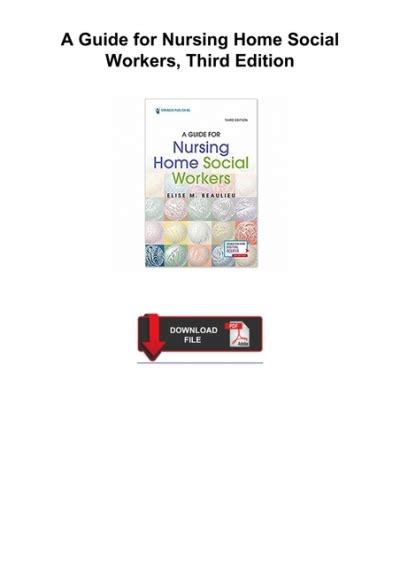 ‹download› [pdf] A Guide For Nursing Home Social Workers Third Edition