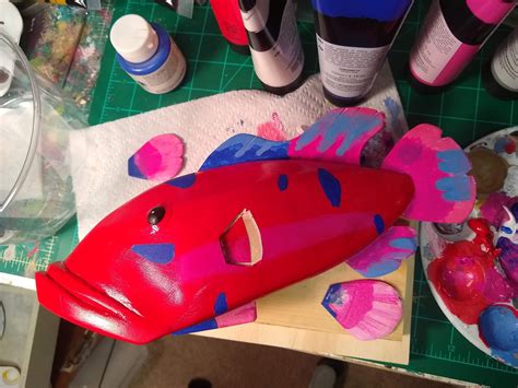 Ruby Splashtail Carved From Wood Sea Of Thieves Rpf Costume And Prop Maker Community