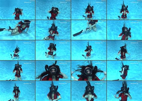 Aquawomen Fetish Underwater Frog Girl