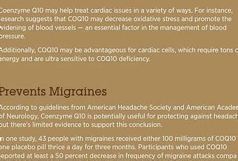 COQ Benefits Side Effects And Dosage Paperblog