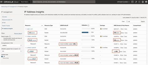 Announcing Ip Address Insights On Oracle Cloud Infrastructure