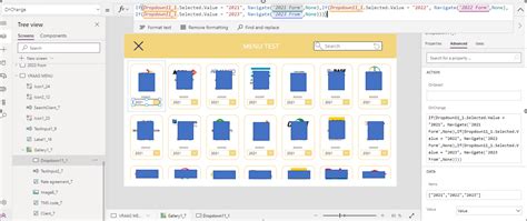 Populate Form With Selected Item In Gallery Dropdown Selection In