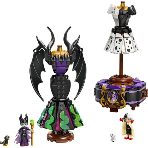 Lego Disney Villains Maleficent S And Cruella De Vil S Dresses Set Smyths Toys Ireland