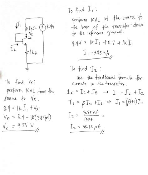 [solved] find i1 i2 vx in the circuit shown below the voltage vec