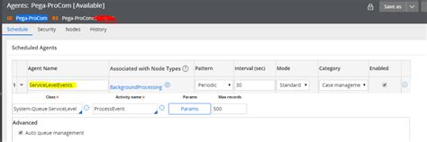 service level agreement its configuration usage and execution