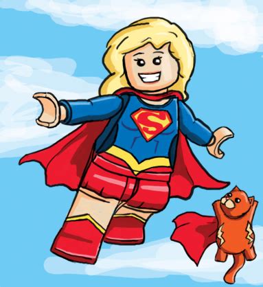 Lego Supergirl By Catanas192 On DeviantArt
