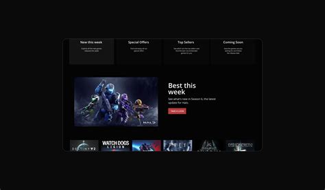 Web UI Exploration Behance