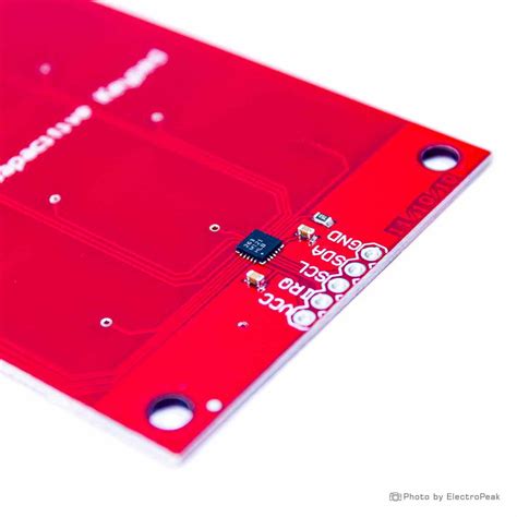 Mpr121 3x4 Capacitive Touch Keypad Module Electropeak