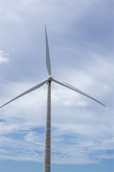 Wind Turbine Generating Electricity From The Wind Stock Image Image