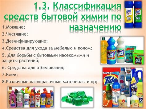Средства бытовой химиии - презентация онлайн