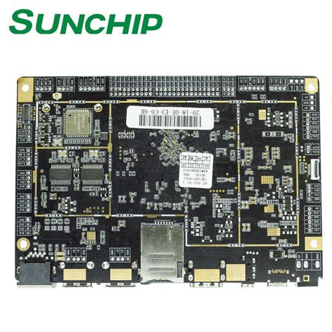 edp lvds 4k embedded system board quad core rockchip rk3288 oem 7x24